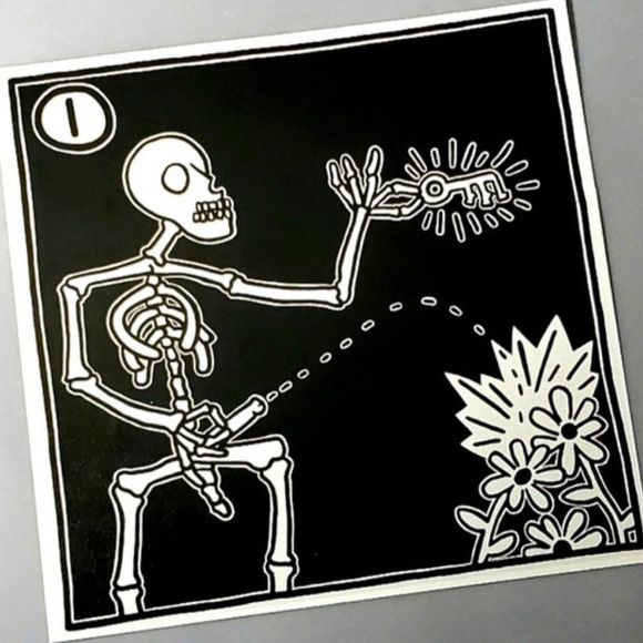 Keith Haring | Art | Keith Haring Skeleton Art Print | Poshmark